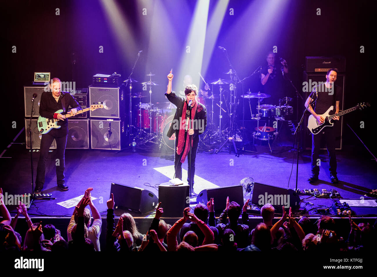 Norway, Drammen - November 3, 2017. The American hard rock band Mr. Big ...