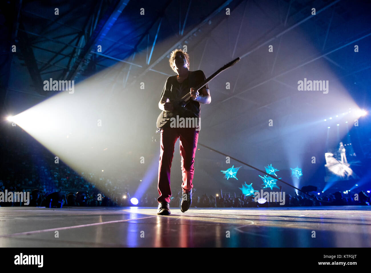 The English rock band Muse performs a live concert at Telenor Arena in ...