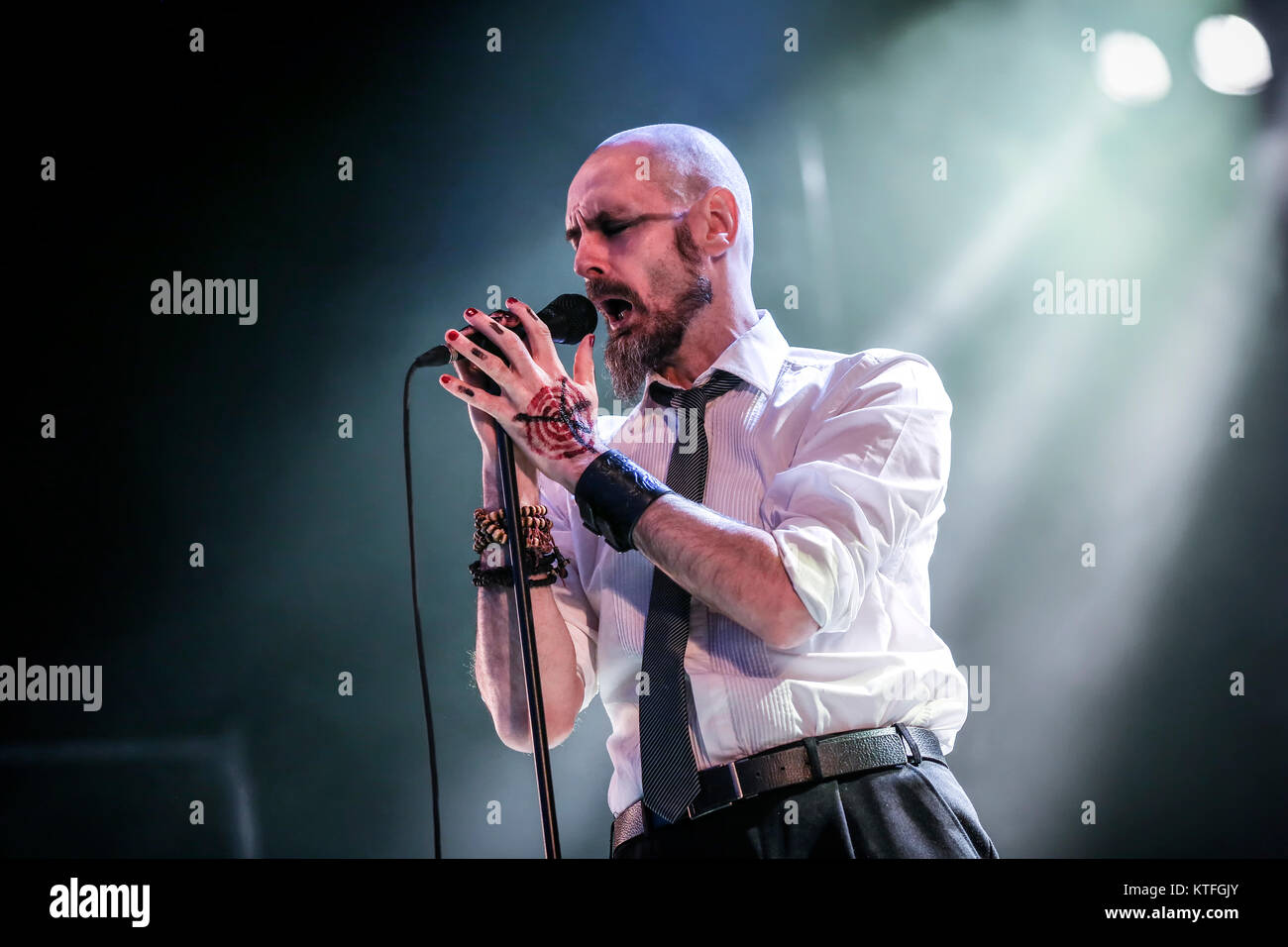 The English doom metal band My Dying Bride performs a live concert at ...