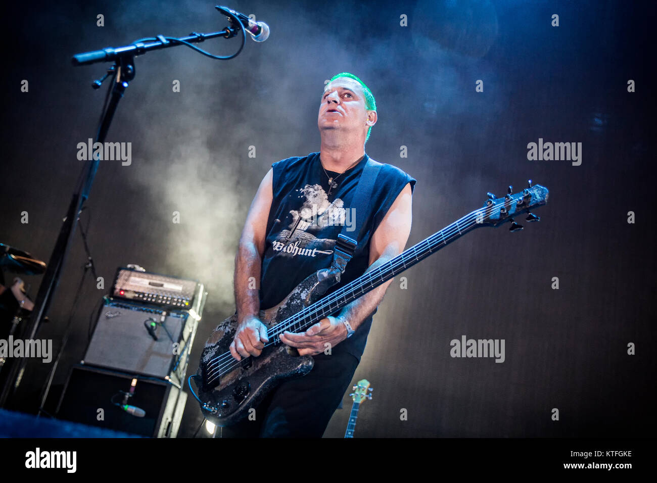 The American nu-metal band Neurosis performs a live concert at the ...