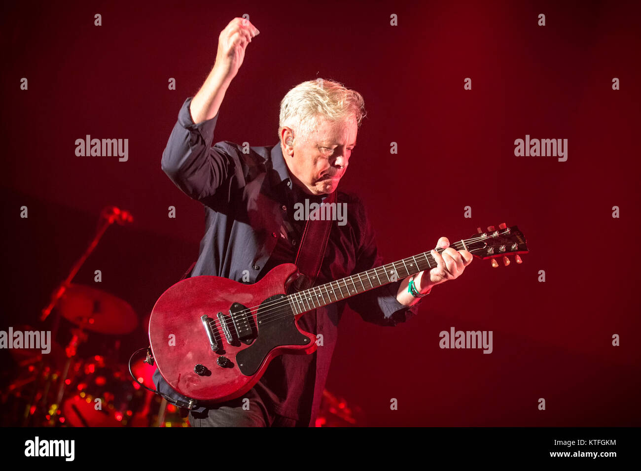The English rock band New Order performs a live concert at the ...