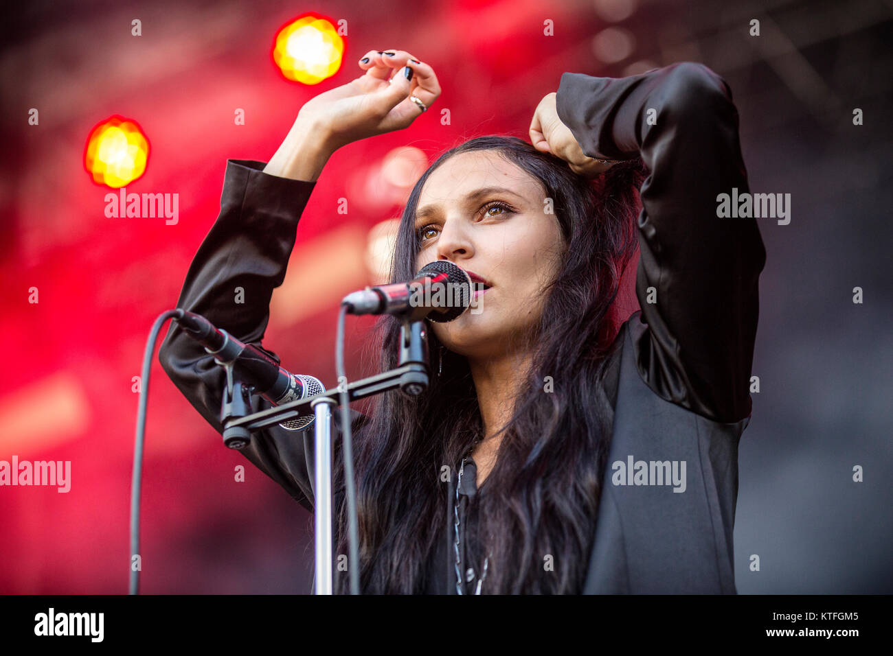 The Swedish singer and songwriter Nicole Sabouné (Nicole Saboune ...