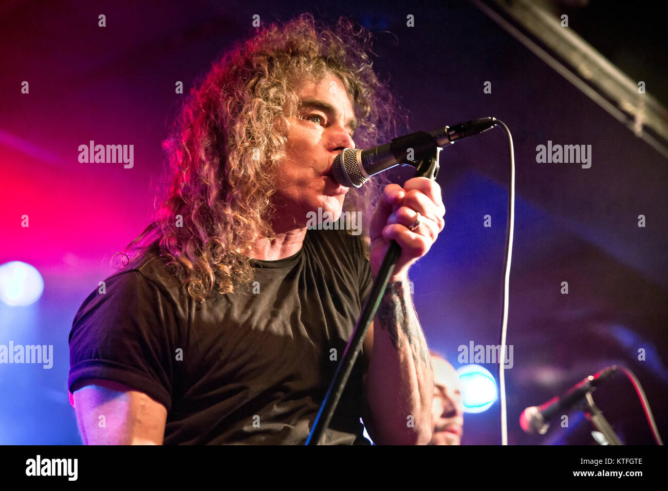 The American thrash metal band Overkill performs a live concert at John ...