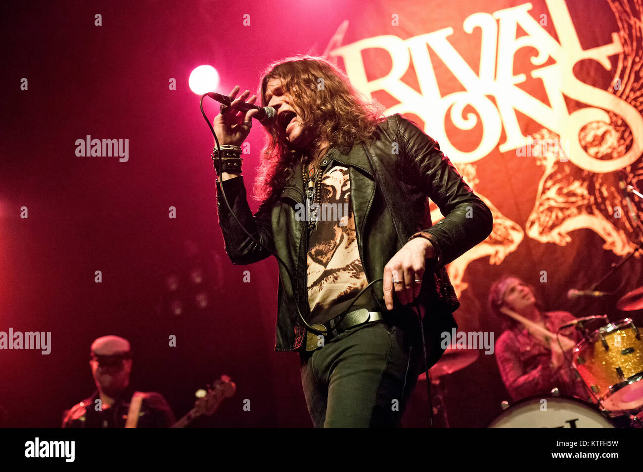 The American rock band Rival Sons performs a live concert at ...
