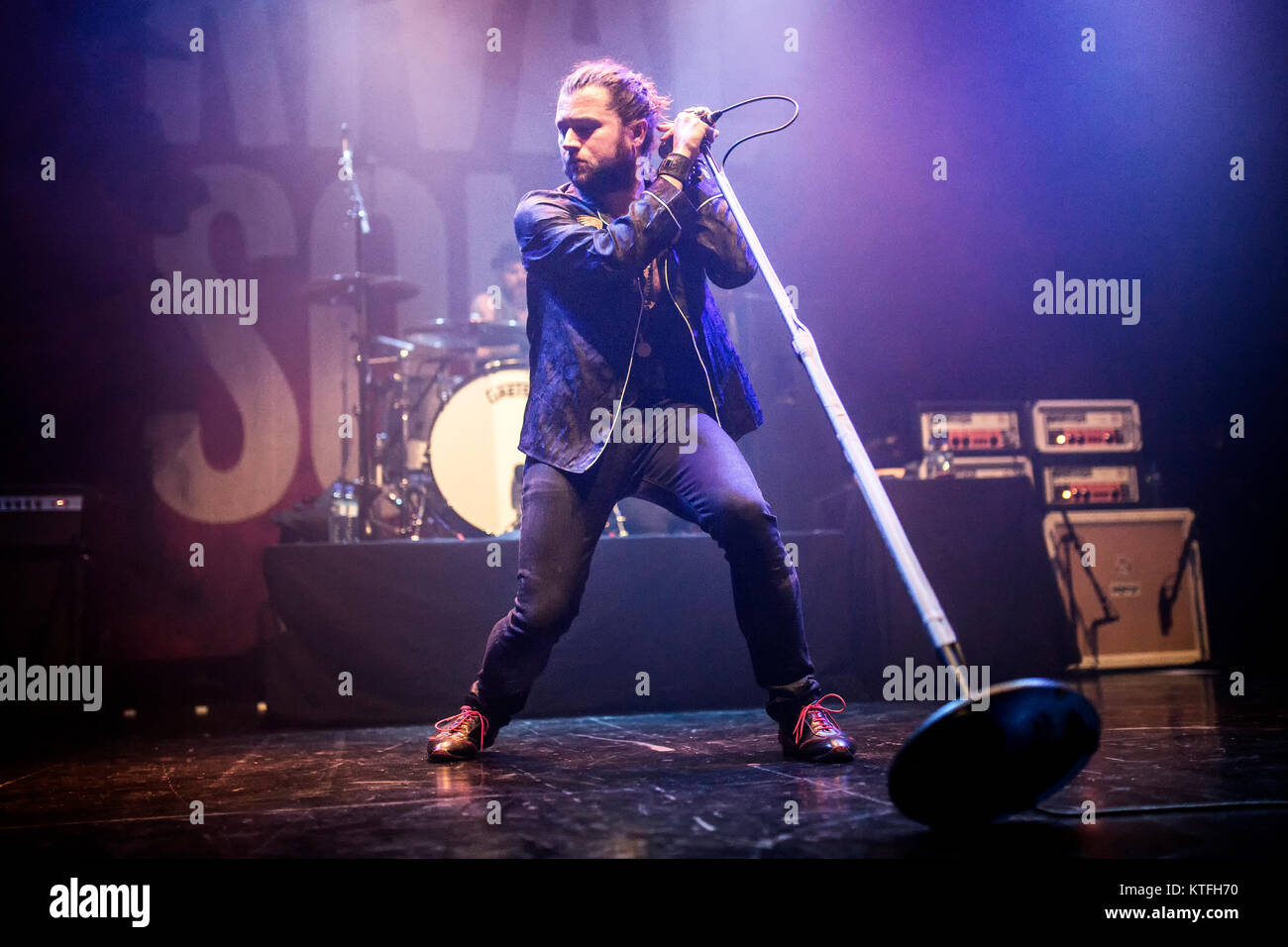 The American rock band Rival Sons performs a live concert at Sentrum ...