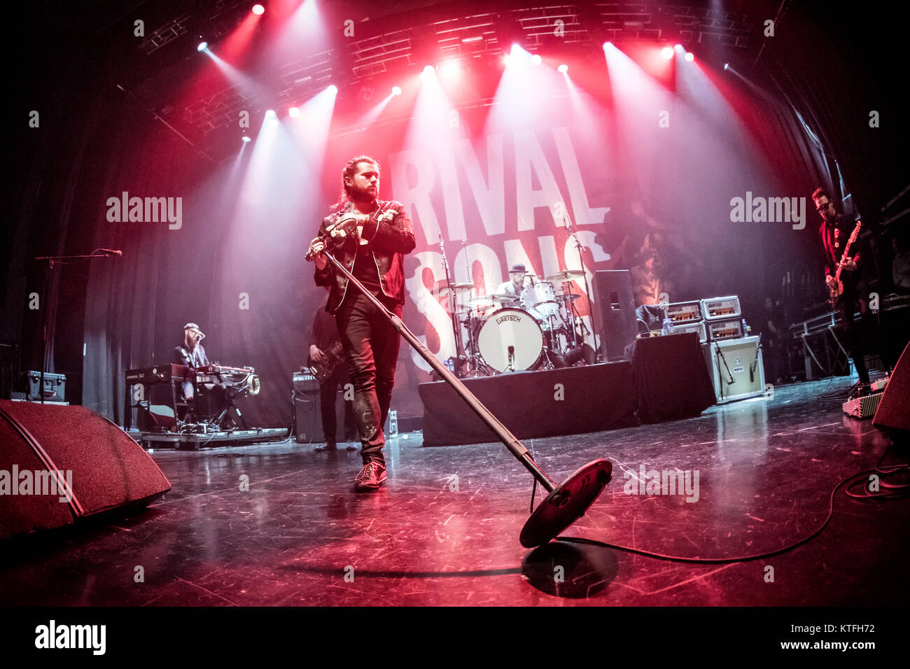 The American rock band Rival Sons performs a live concert at Sentrum ...