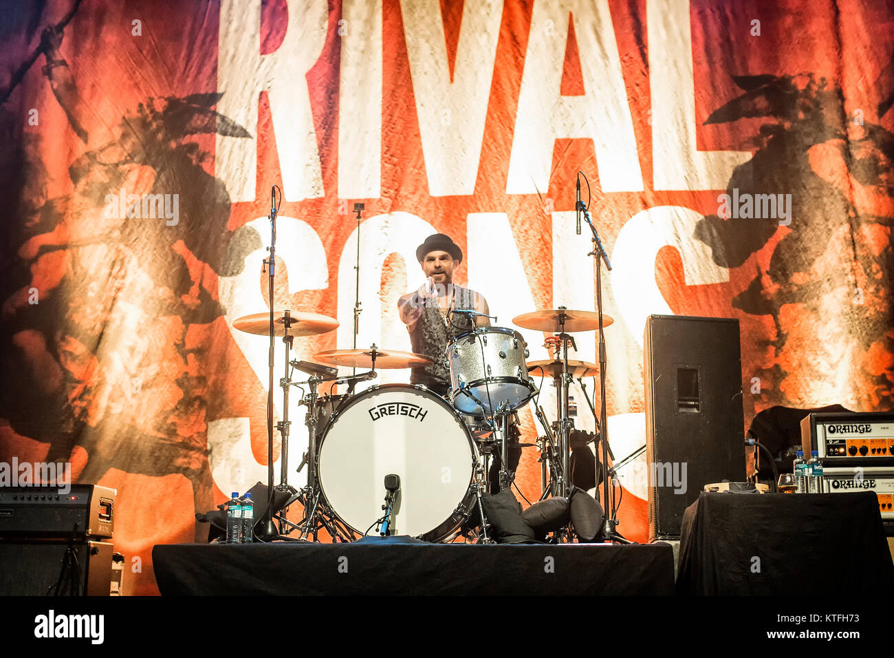 The American rock band Rival Sons performs a live concert at Sentrum ...