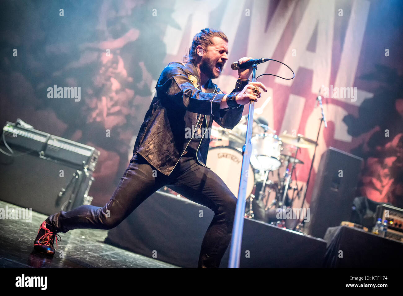 The American rock band Rival Sons performs a live concert at Sentrum ...