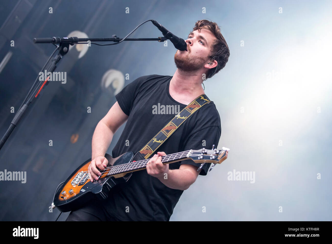 The British rock duo Royal Blood performs a live concert at the ...