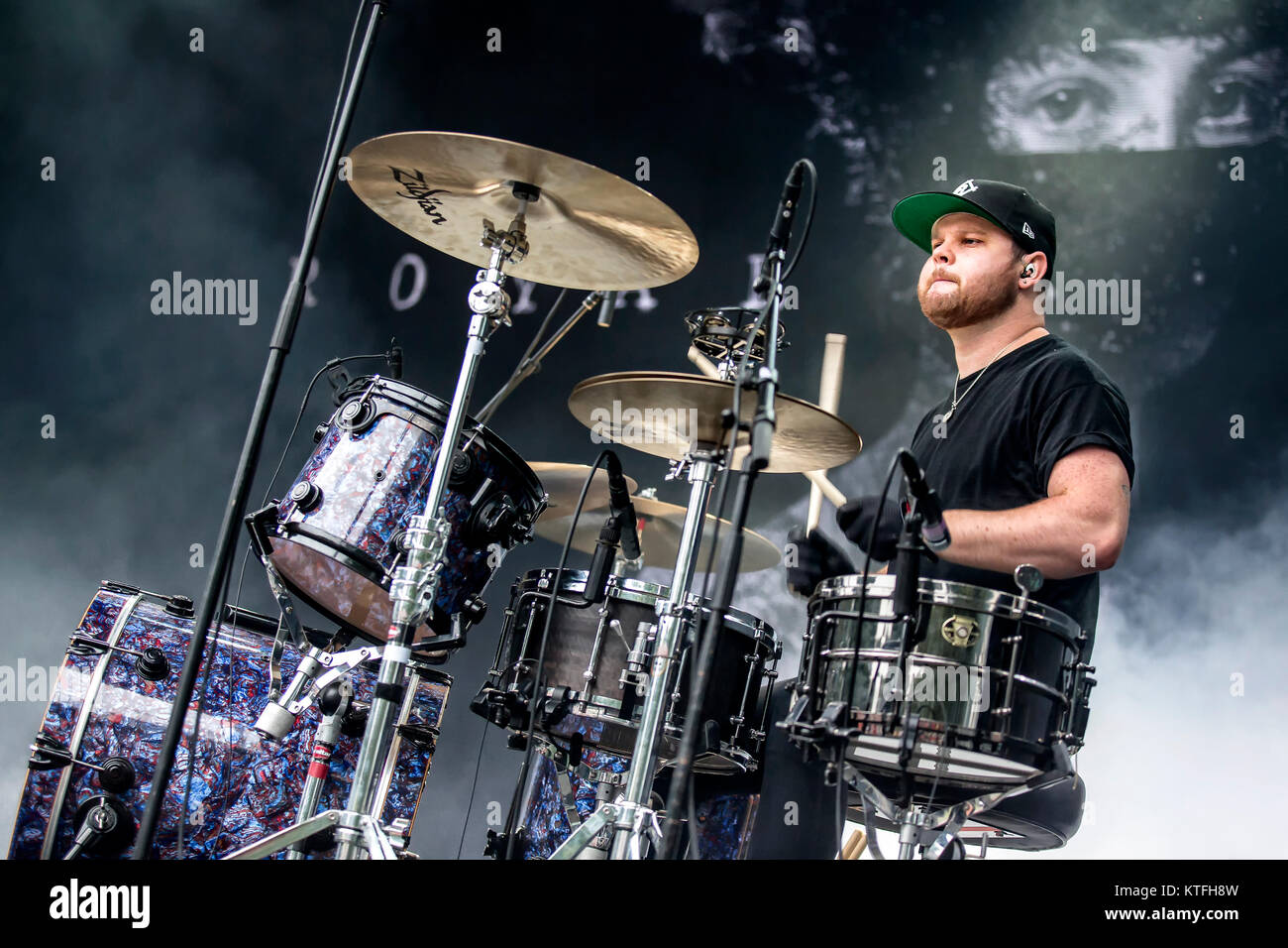 The British rock duo Royal Blood performs a live concert at the ...