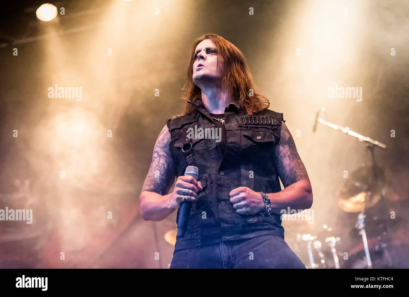 The Norwegian black metal band Satyricon performs a live concert at the ...