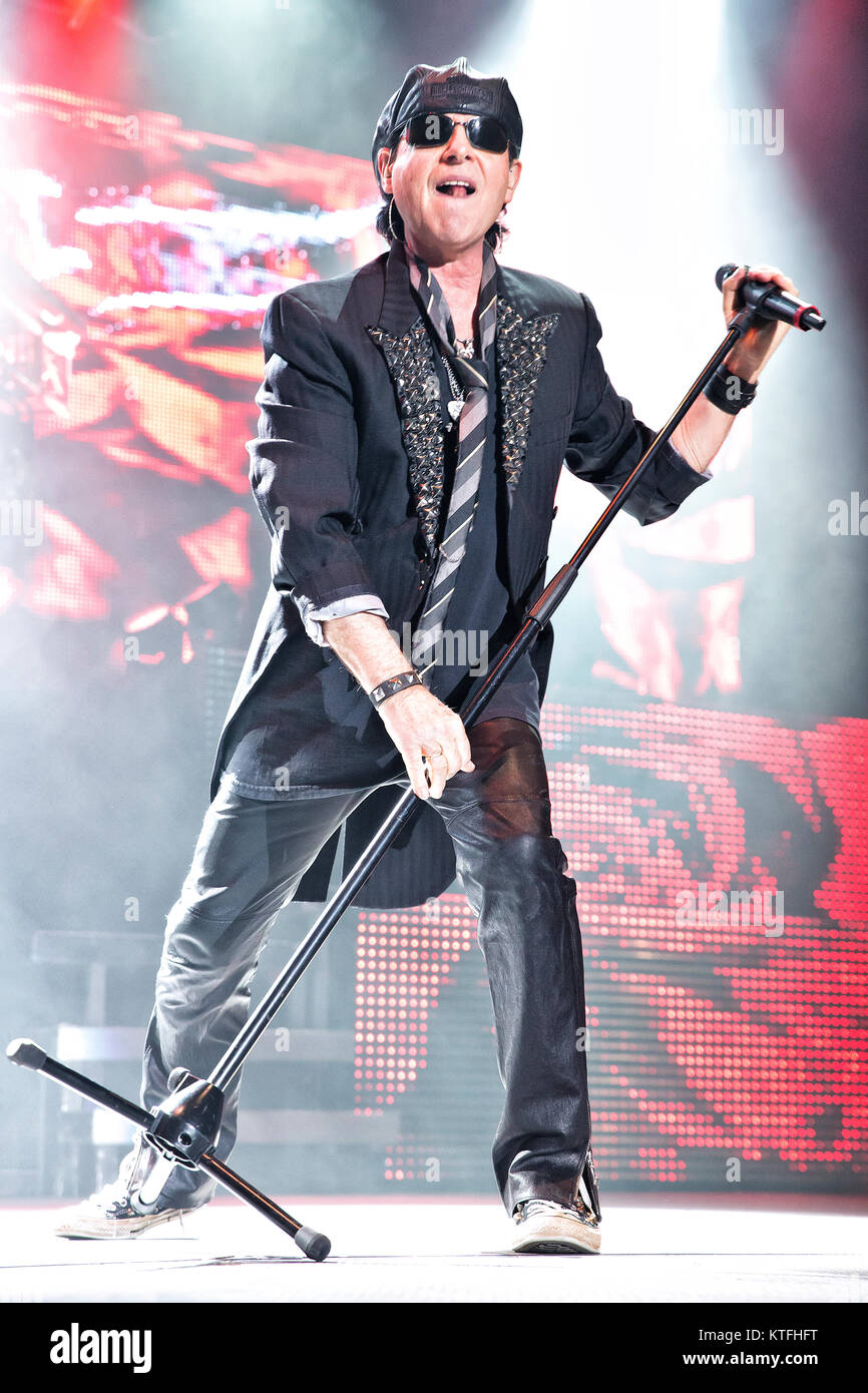 The German rock band Scorpions performs a live concert at Telenor Arena ...