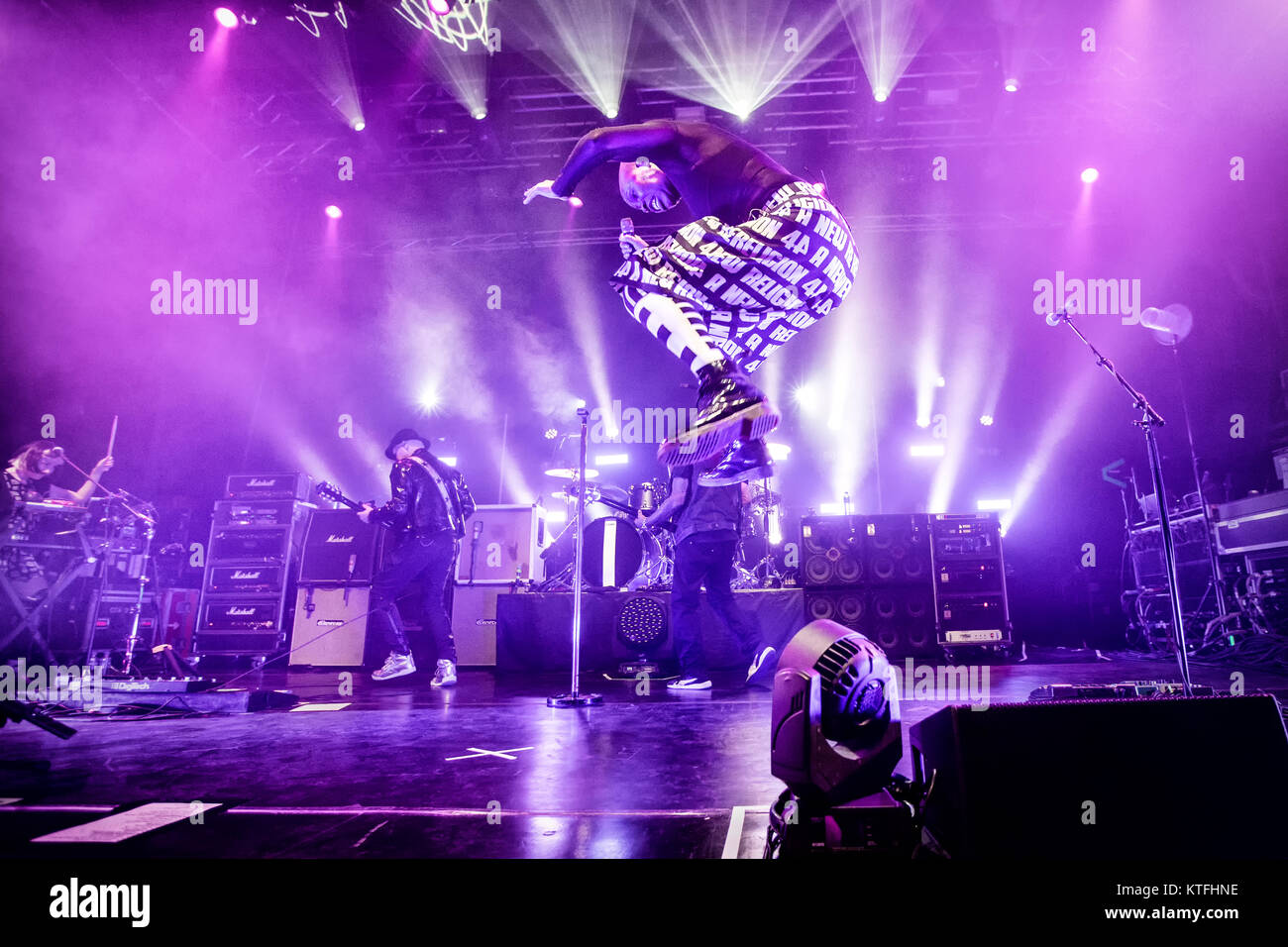 The British rock band Skunk Anansie performs a live concert at Sentrum ...