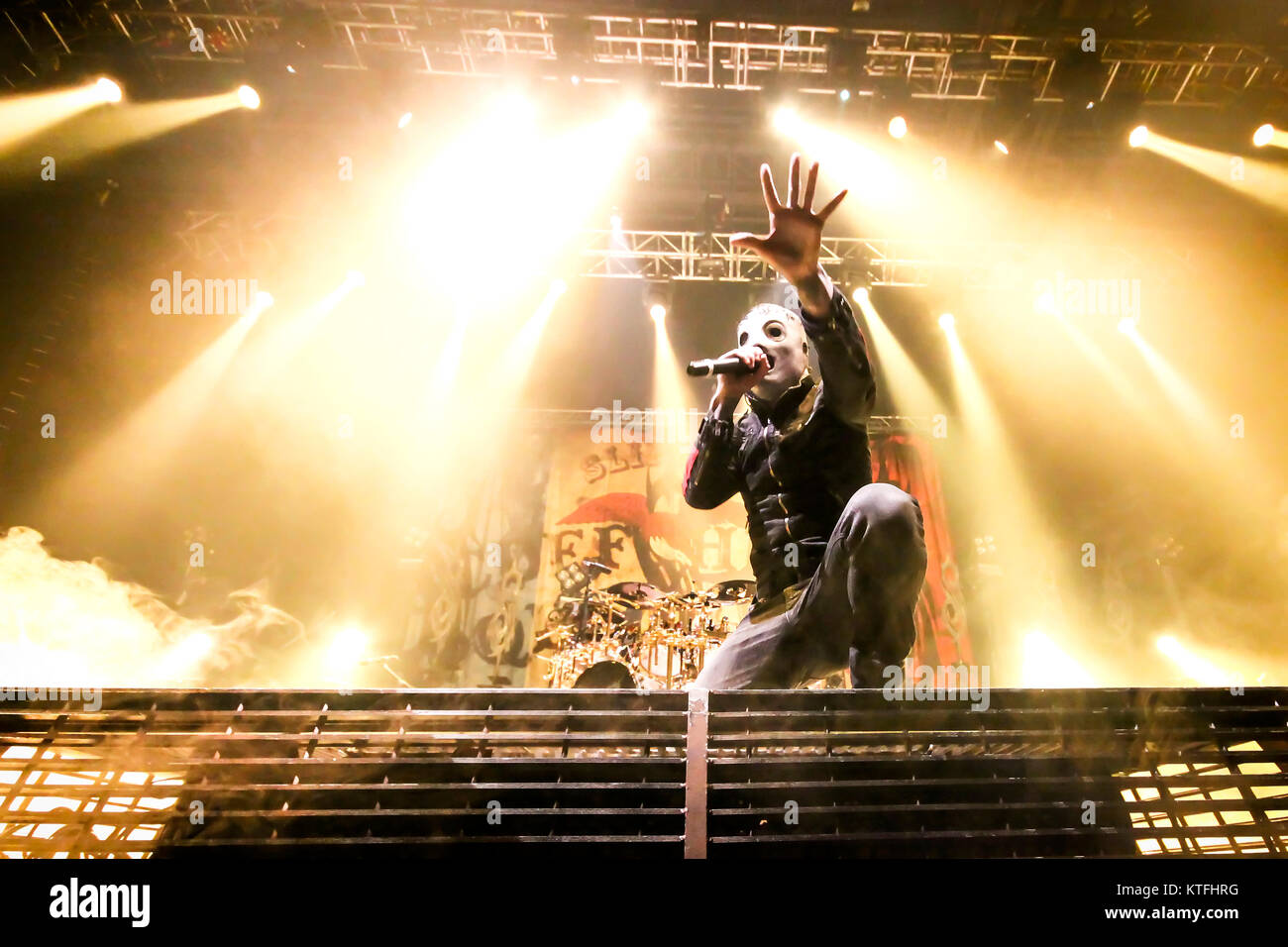 The American heavy metal band Slipknot performs a live concert at Oslo ...