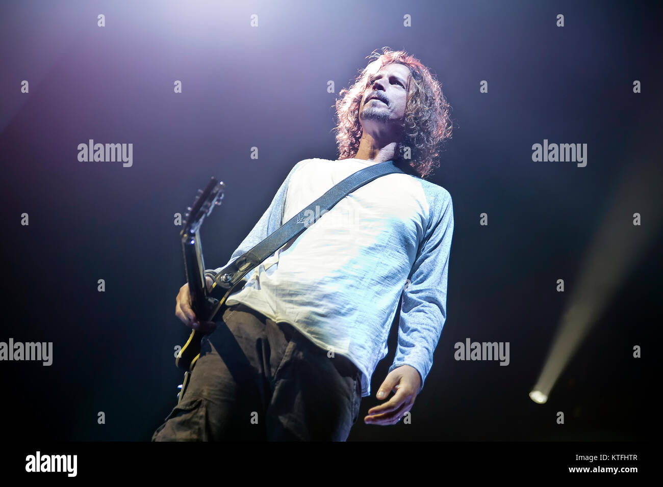 Soundgarden, the American rock and grunge band, performs a live concert ...