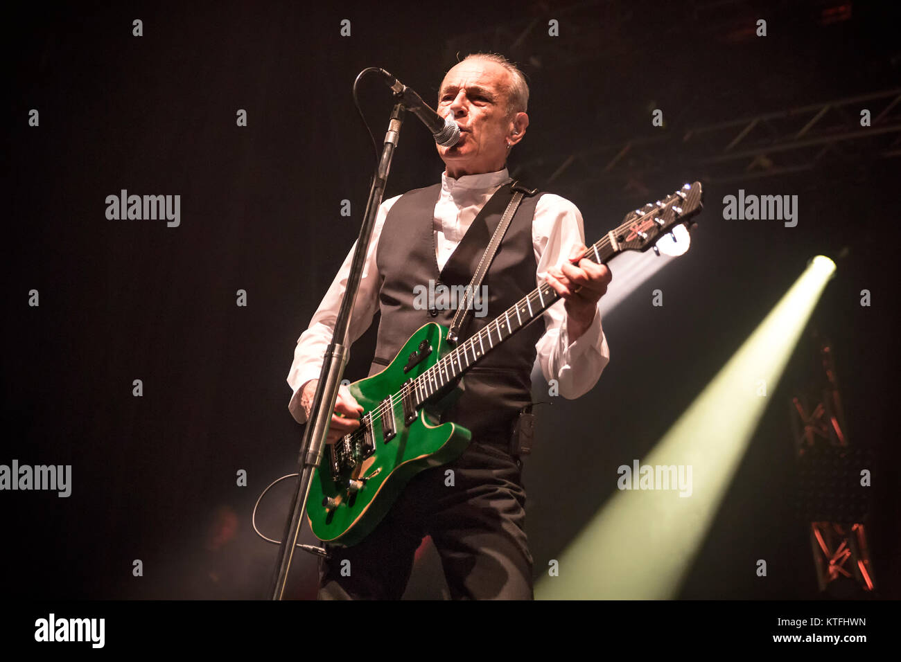 The English rock band Status Quo performs a live concert at Sentrum ...