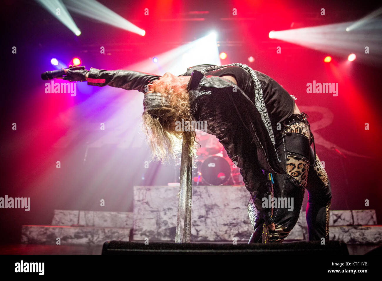 The American glam metal band Steel Panther performs a live concert at ...