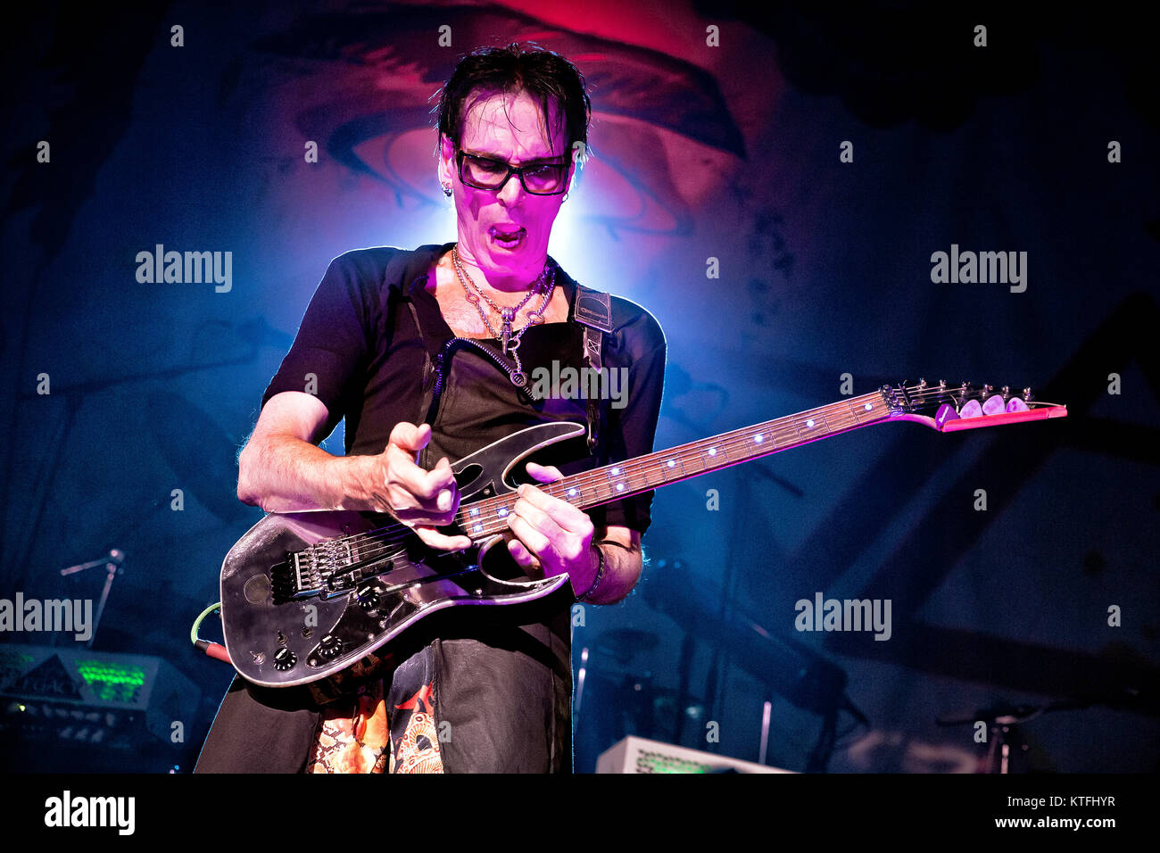 The American record producer, singer, musician and guitarist Steve Vai ...