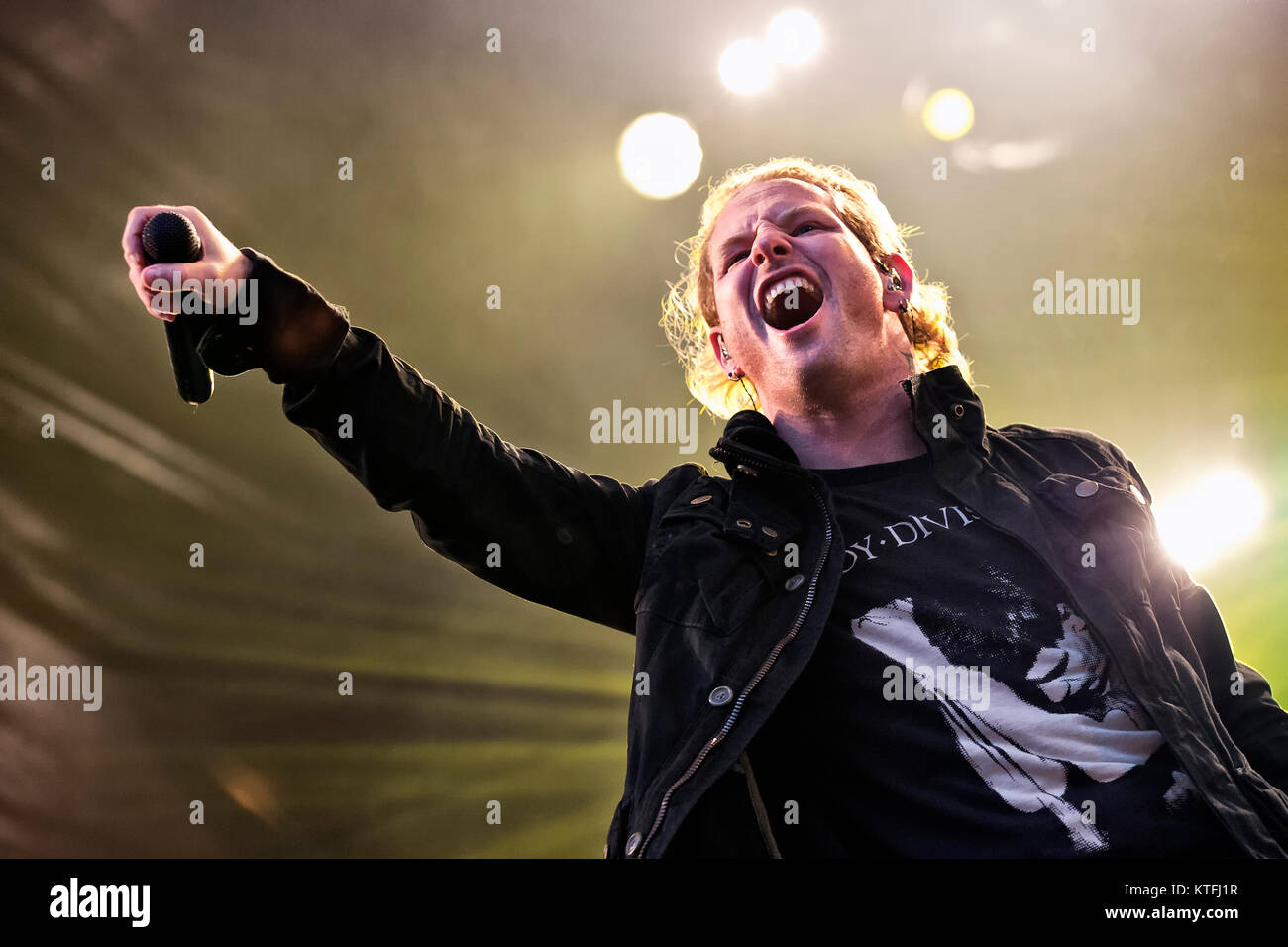 The American hard rock band Stone Sour performs a live concert at the ...