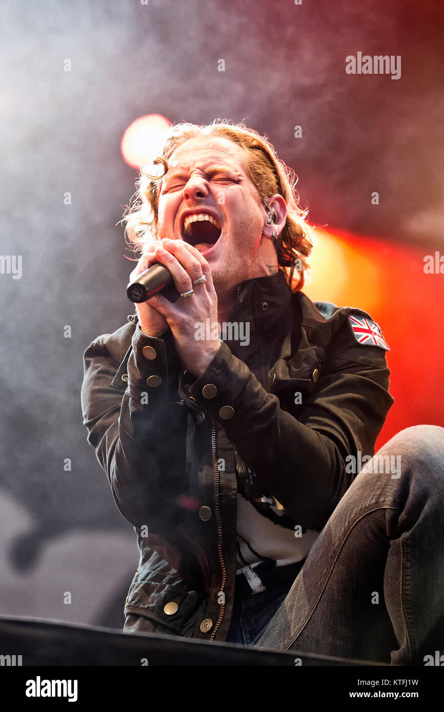 The American hard rock band Stone Sour performs a live concert at the ...