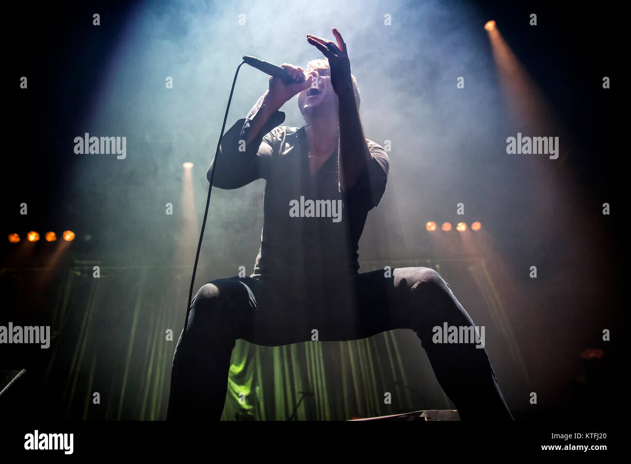 Suede, the English rock band, performs a live concert at Sentrum Scene ...