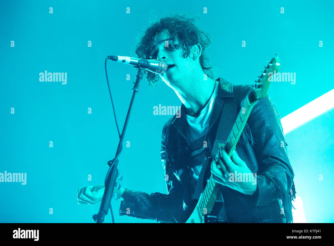 The English indie rock band The 1975 performs a live concert at Oslo ...