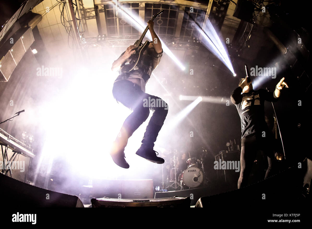 The American mathcore band The Dillinger Escape Plan performs a live ...