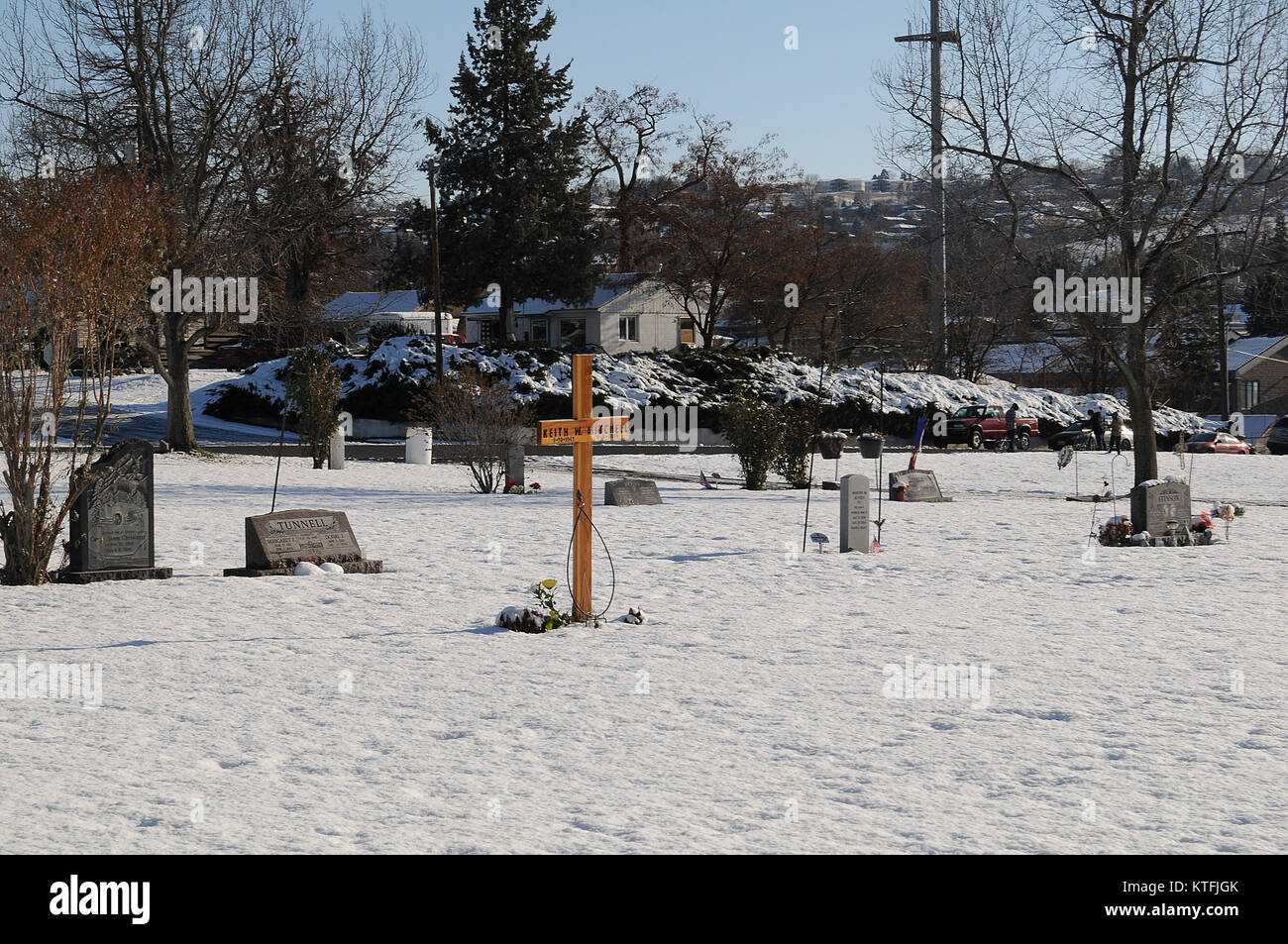 LEWISTON/IDAHO/USA 23.December 2017. Idaho weather ssun shine on ...