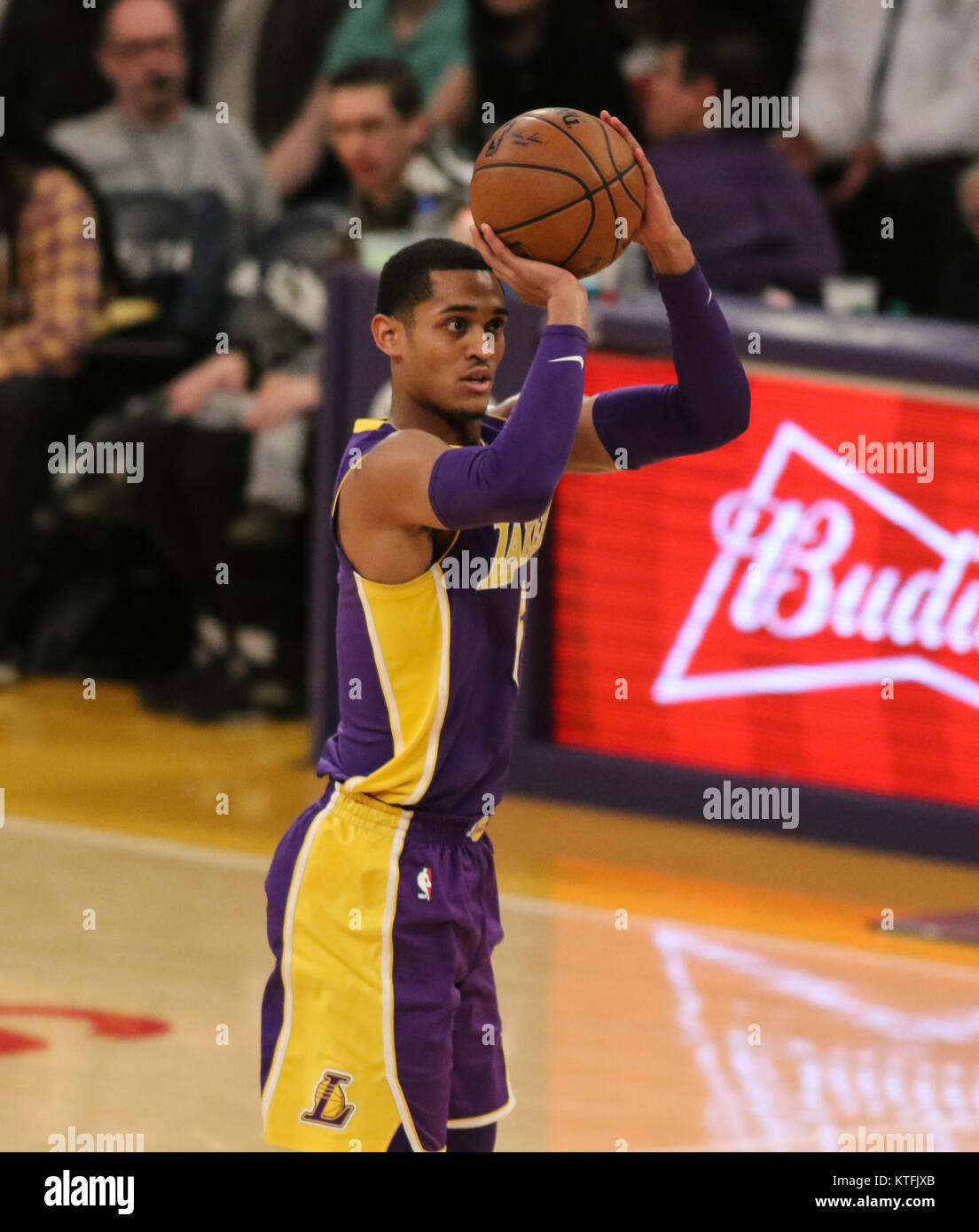 Los Angeles, CA, USA. 23rd Dec, 2017. Los Angeles Lakers guard Jordan ...
