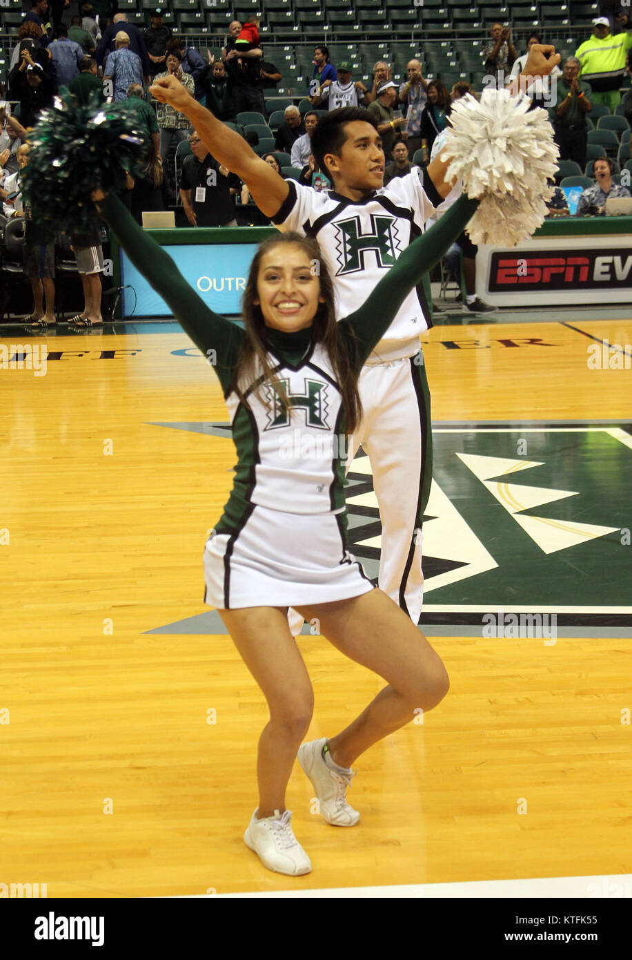 Hawaii cheerleaders hi-res stock photography and images - Alamy