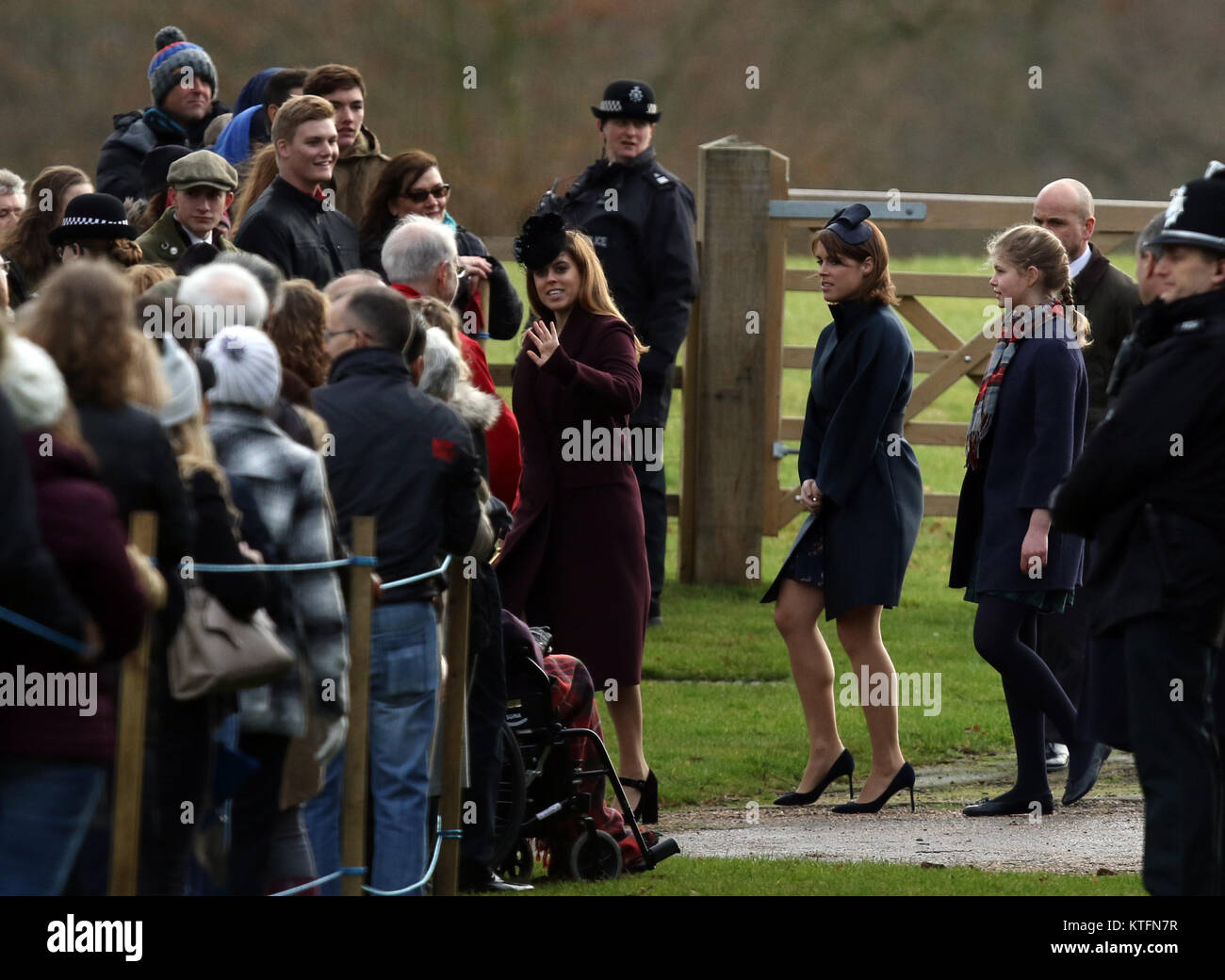 Princess eugenie lady louise hi-res stock photography and images - Alamy
