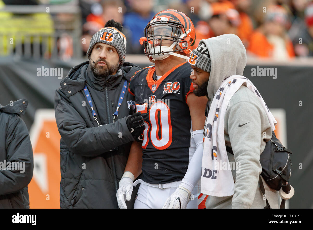 Jordan evans bengals hi-res stock photography and images - Alamy