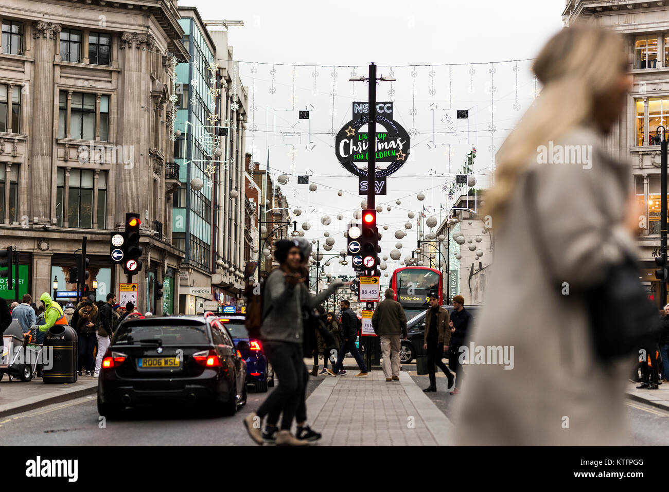 Europes busiest shopping street hi-res stock photography and images - Alamy