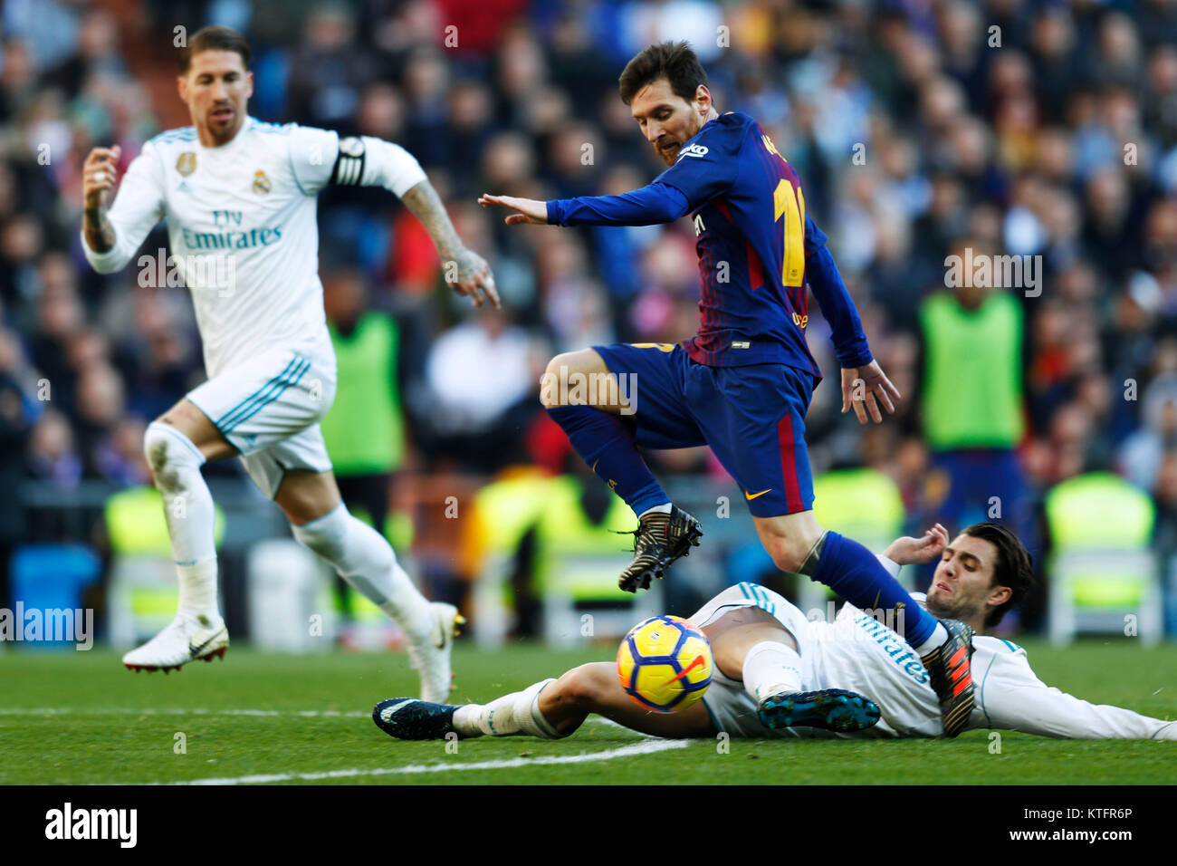 Madrid, Spain. Credit: D. 23rd Dec, 2017. Lionel Messi (Barcelona ...