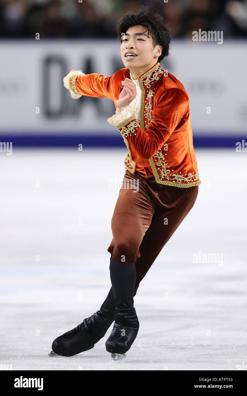 Musashino Forest Sport Centre, Tokyo, Japan. 24th Dec, 2017. Hiroaki Sato, DECEMBER 24, 2017 ...