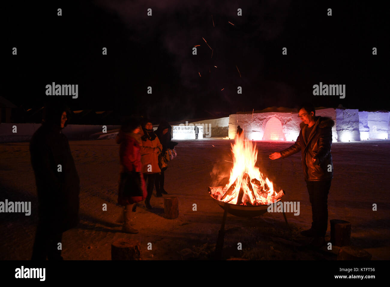 Genhe, China's Inner Mongolia Autonomous Region. 24th Dec, 2017 ...