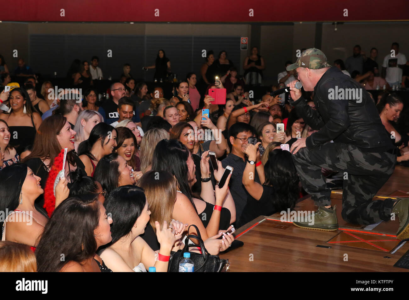 Sydney, NSW, Australia. 23rd Dec, 2017. Real McCoy performing at the R ...