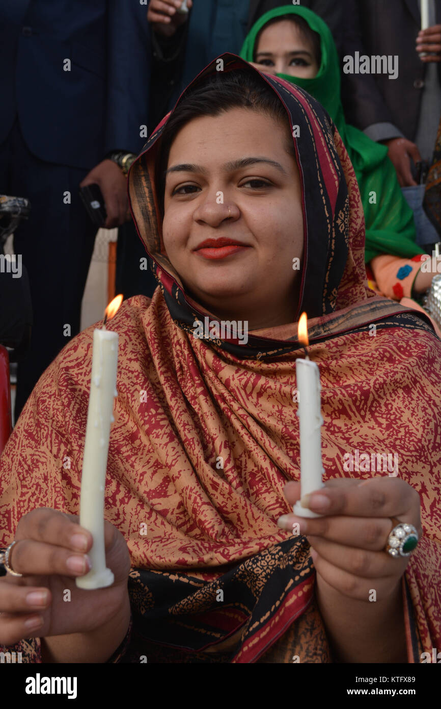 QUETTA, PAKISTAN. Dec-25 2017: Members of Civil society and Host ...