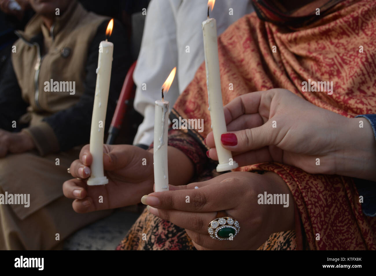 QUETTA, PAKISTAN. Dec-25 2017: Members of Civil society and Host ...