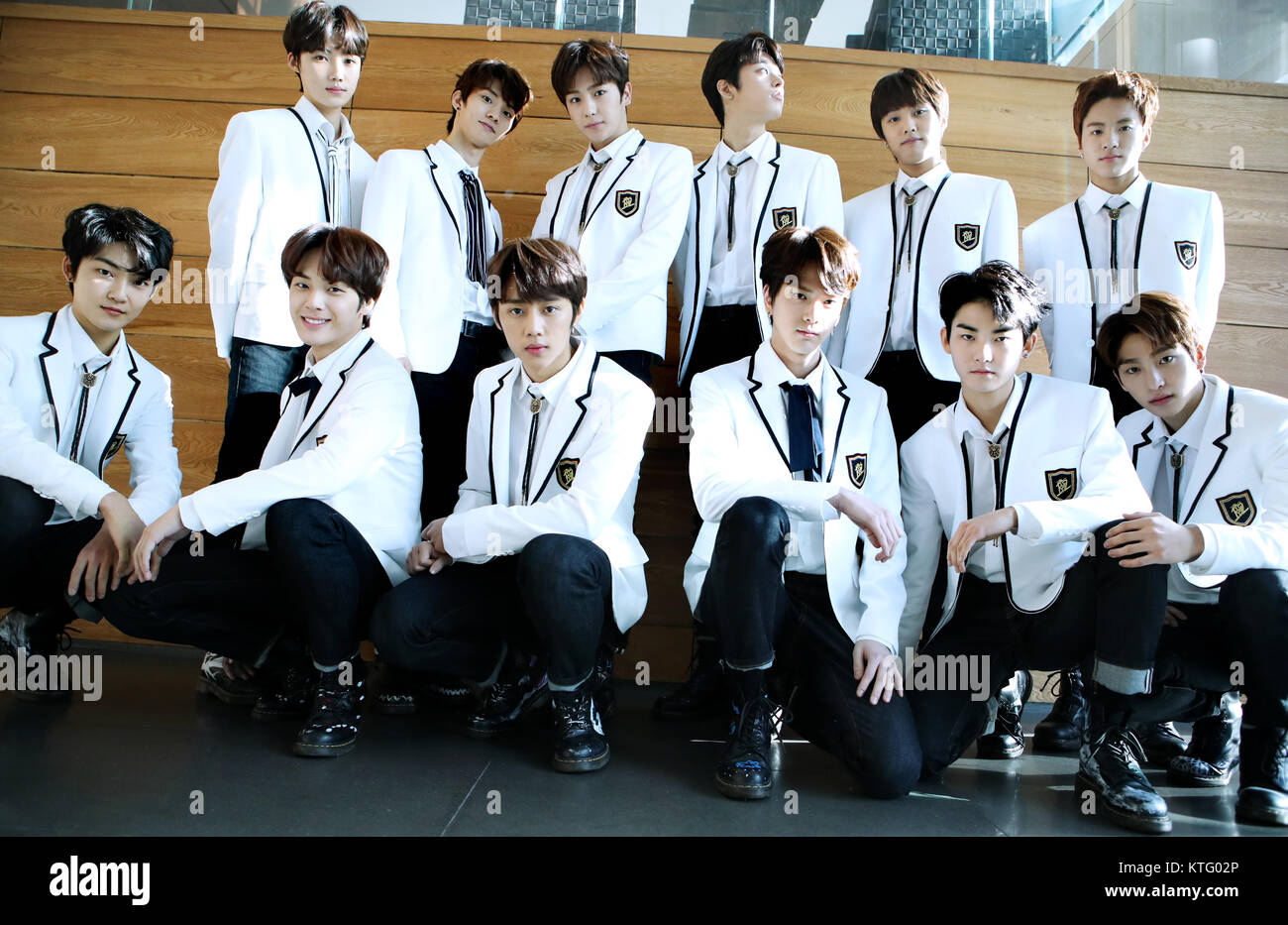 26th Dec, 2017. S. Korean boy group The Boyz South Korean boy group The ...