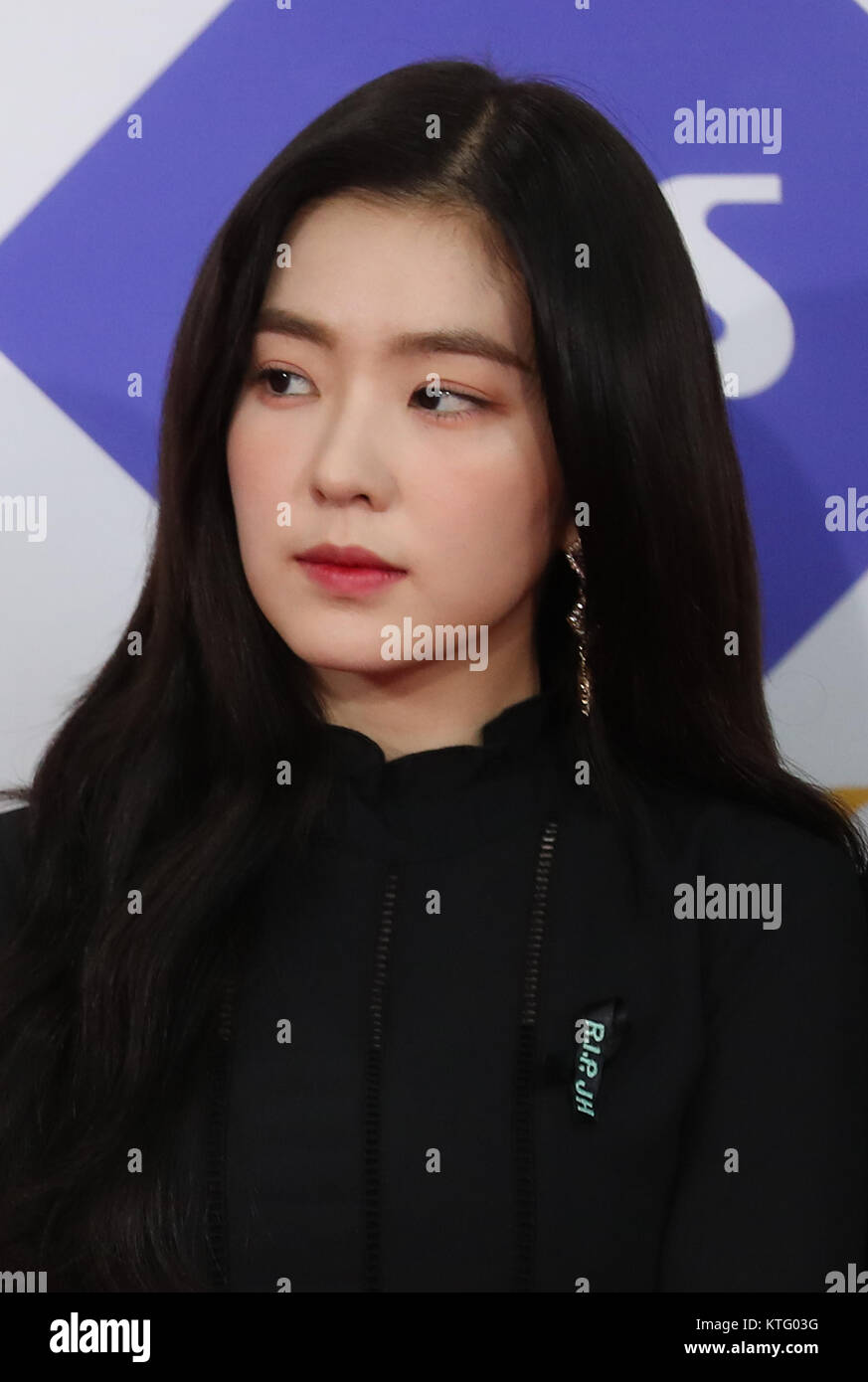 26th Dec, 2017. S. Korean girl group Red Velvet Irene, a member of ...