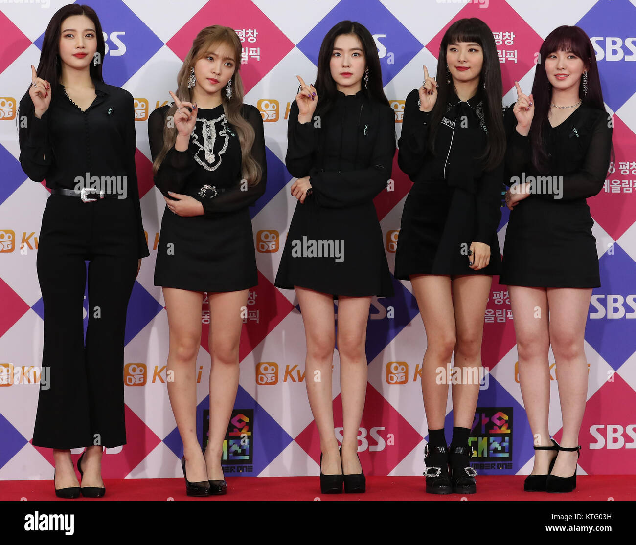 26th Dec, 2017. S. Korean girl group Red Velvet South Korean girl group ...