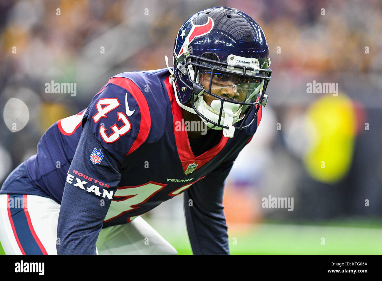 Houston, TX, USA. 25th Dec, 2017. Houston Texans strong safety Corey ...