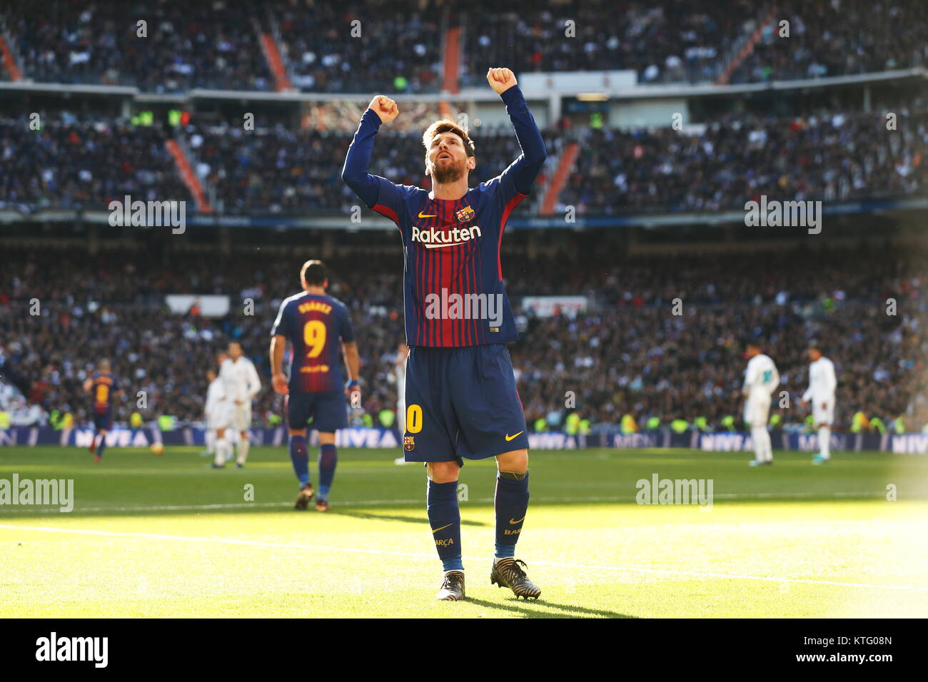 Lionel messi goal real madrid hi-res stock photography and images - Alamy