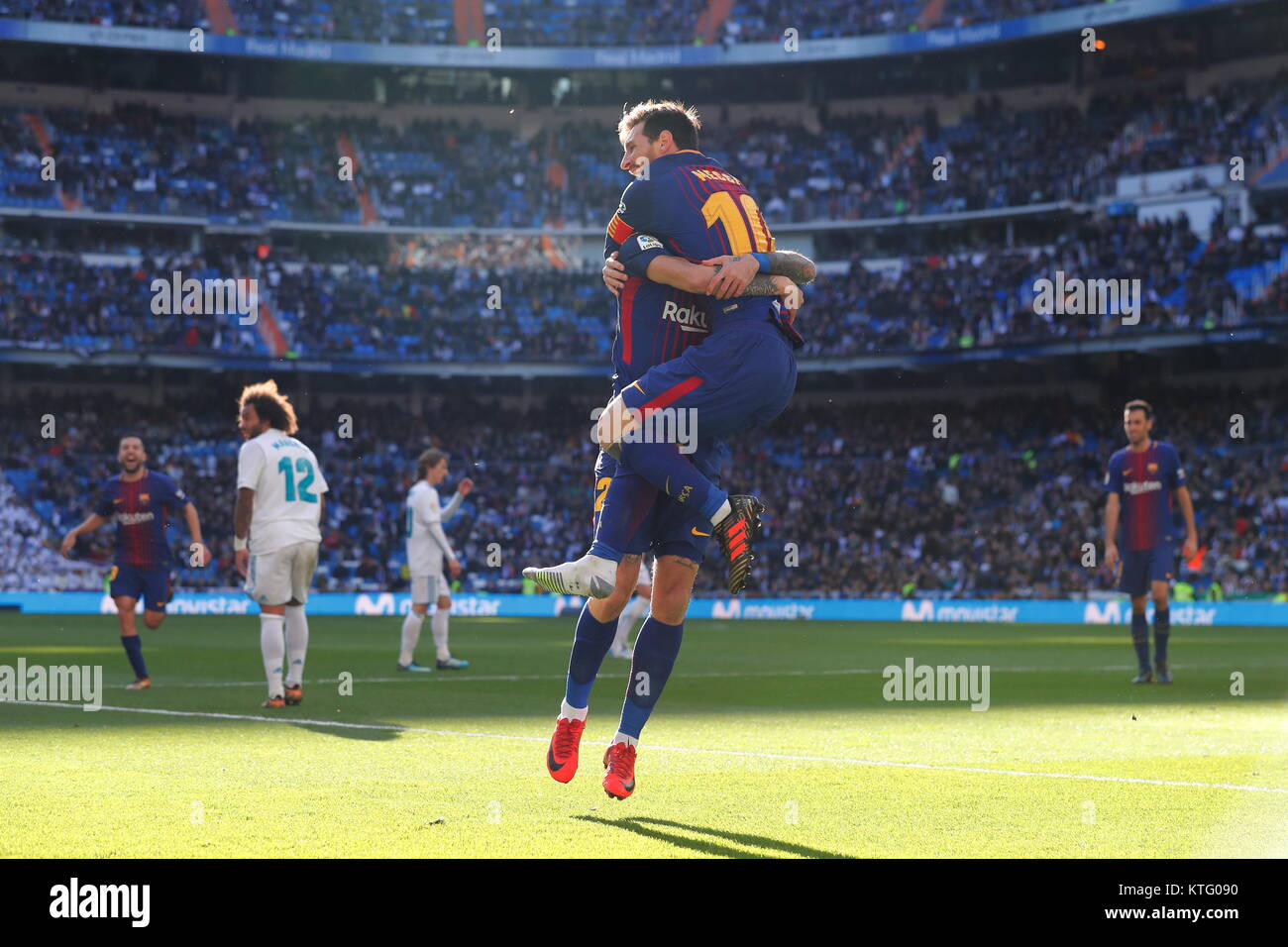 Lionel messi goal real madrid 2017 hi-res stock photography and images ...