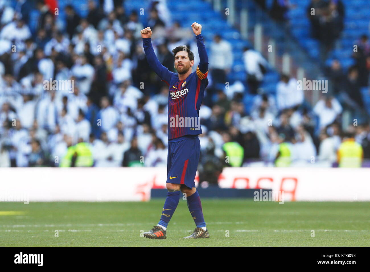 Madrid, Spain. 23rd Dec, 2017. Lionel Messi (Barcelona) Football/Soccer ...