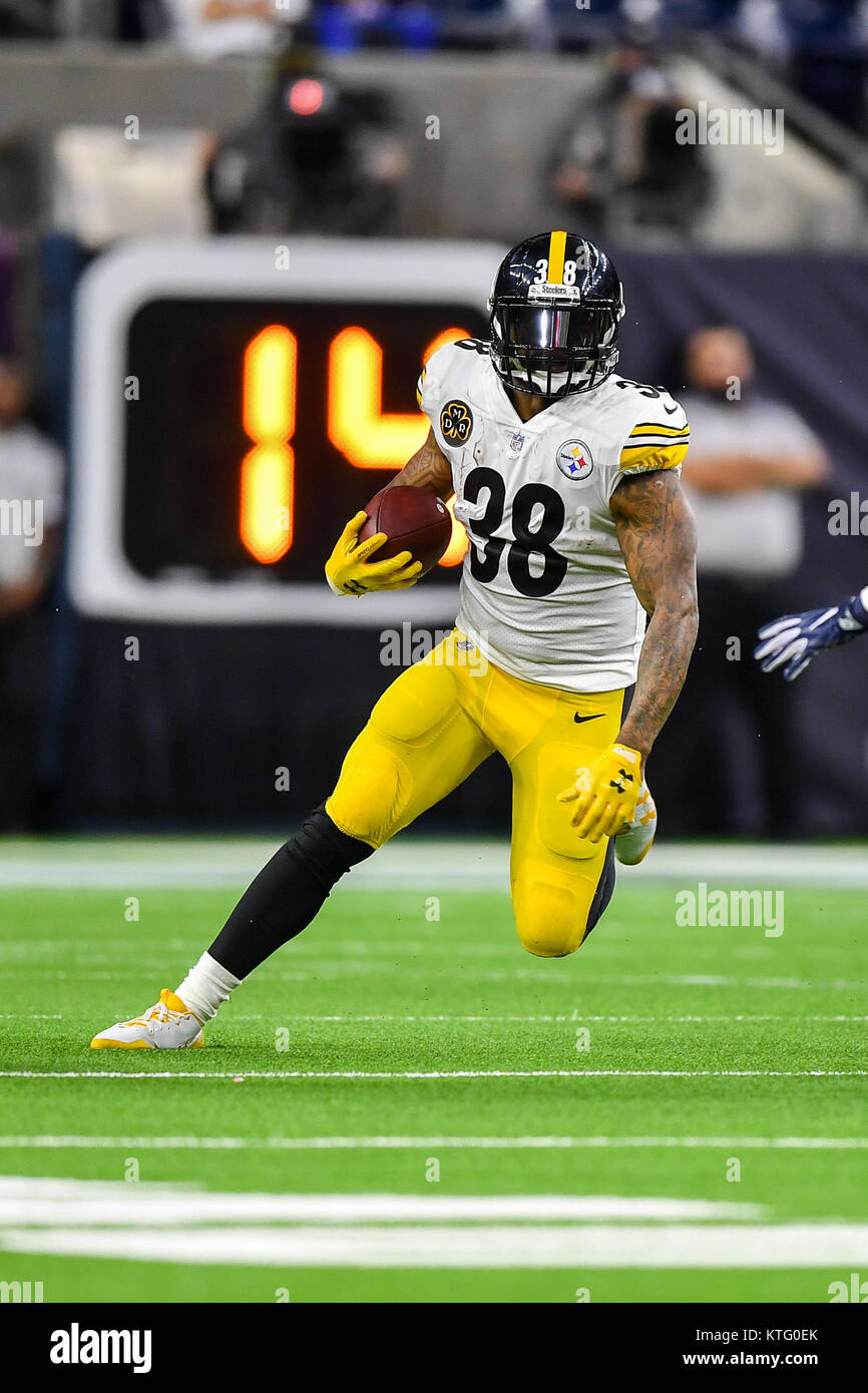 Houston, TX, USA. 25th Dec, 2017. Pittsburgh Steelers running back ...
