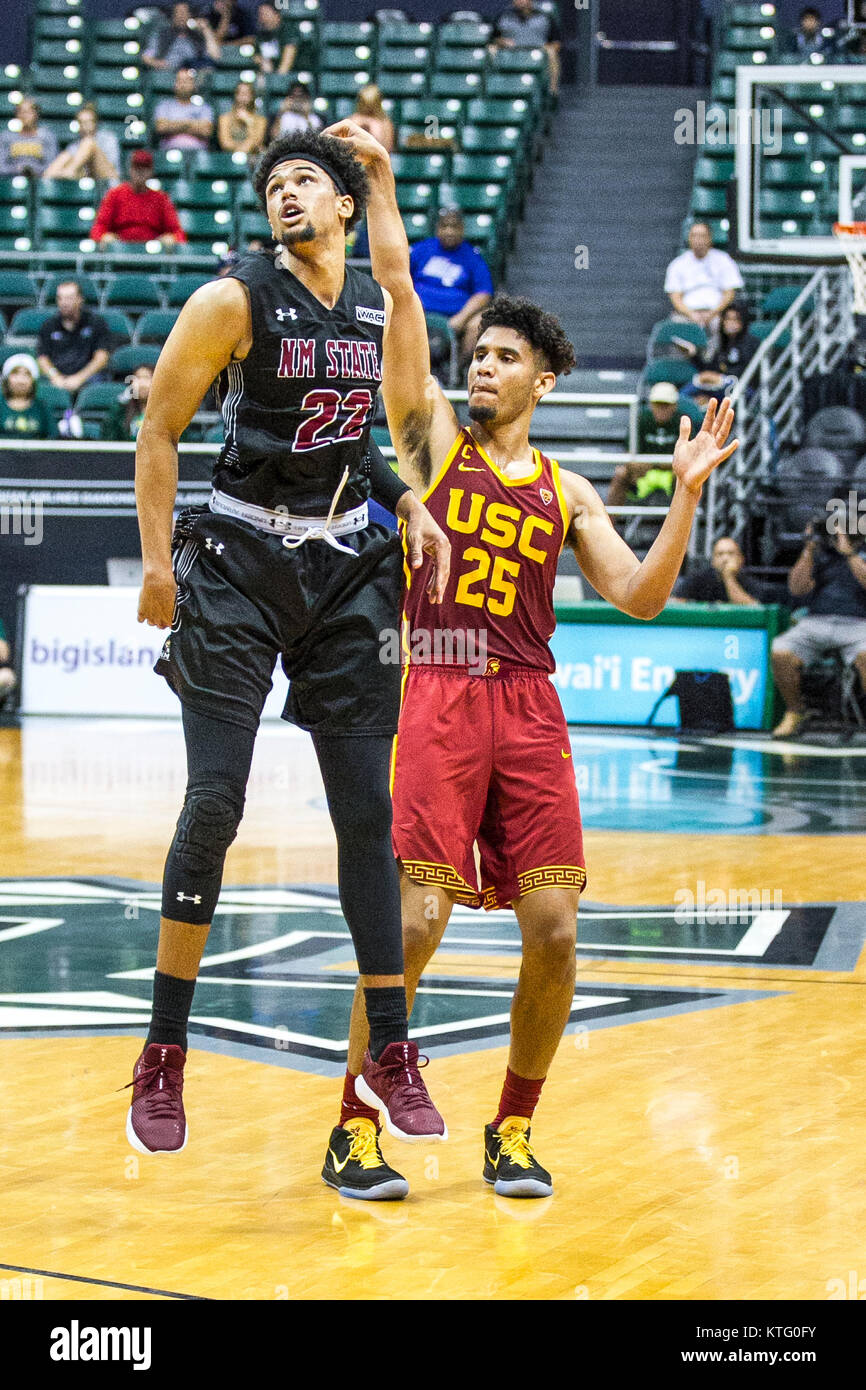 December 25, 2017 - USC Trojans forward Bennie Boatwright (25) scores ...