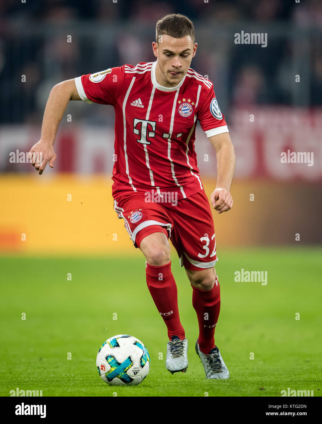 Munich's Joshua Kimmich in action during the DFB-Pokal (German Cup ...