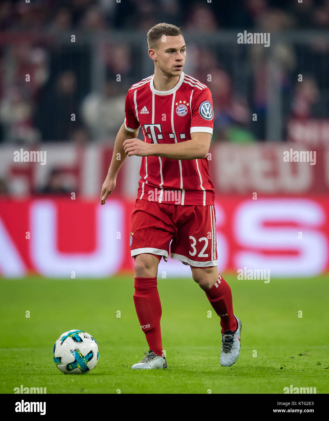 Munich's Joshua Kimmich in action during the DFB-Pokal (German Cup ...